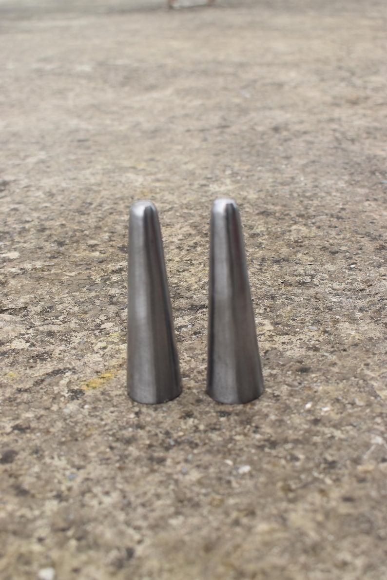 Hand Forged Medieval Style Spear Handle Butt Cap – Carbon Steel ...