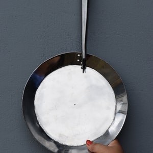 Hand Forged Medieval Outdoor Small Camping Folding Pan. - Etsy
