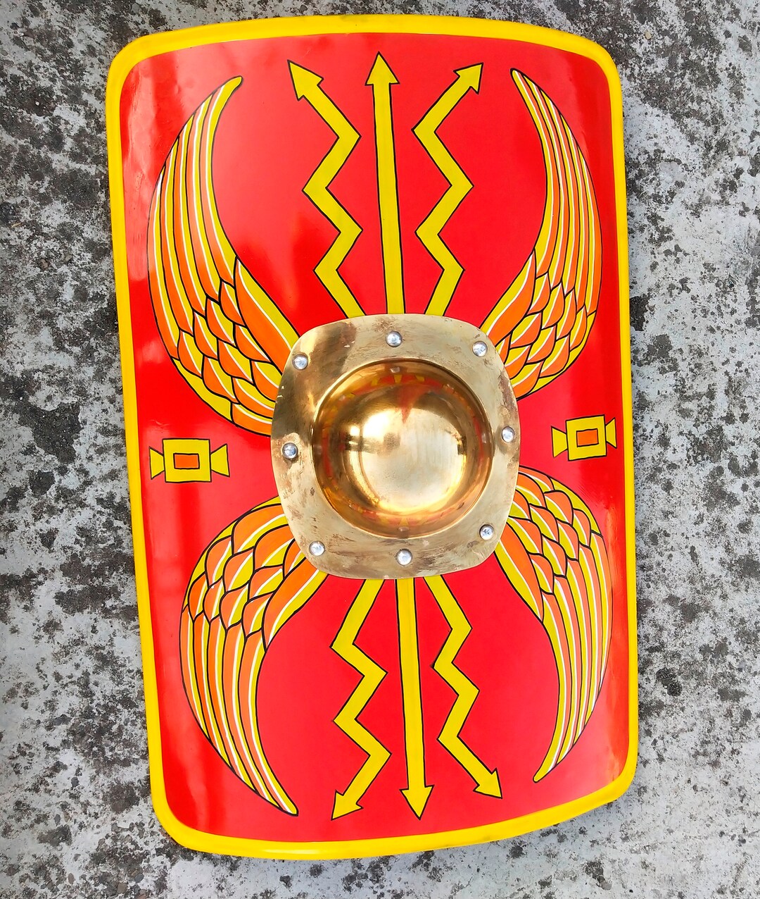 Viking and Roman Legion Decorative Shield – Medieval Replica, LARP ...