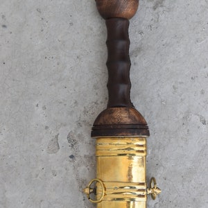 Gladius Roman Sword of the Roman Legionaries With Replica Carbon Steel ...