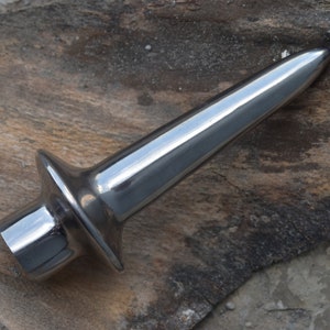 Hand Forged Medieval Handle Butt Cap – Decorative / Cosplay / Spear ...