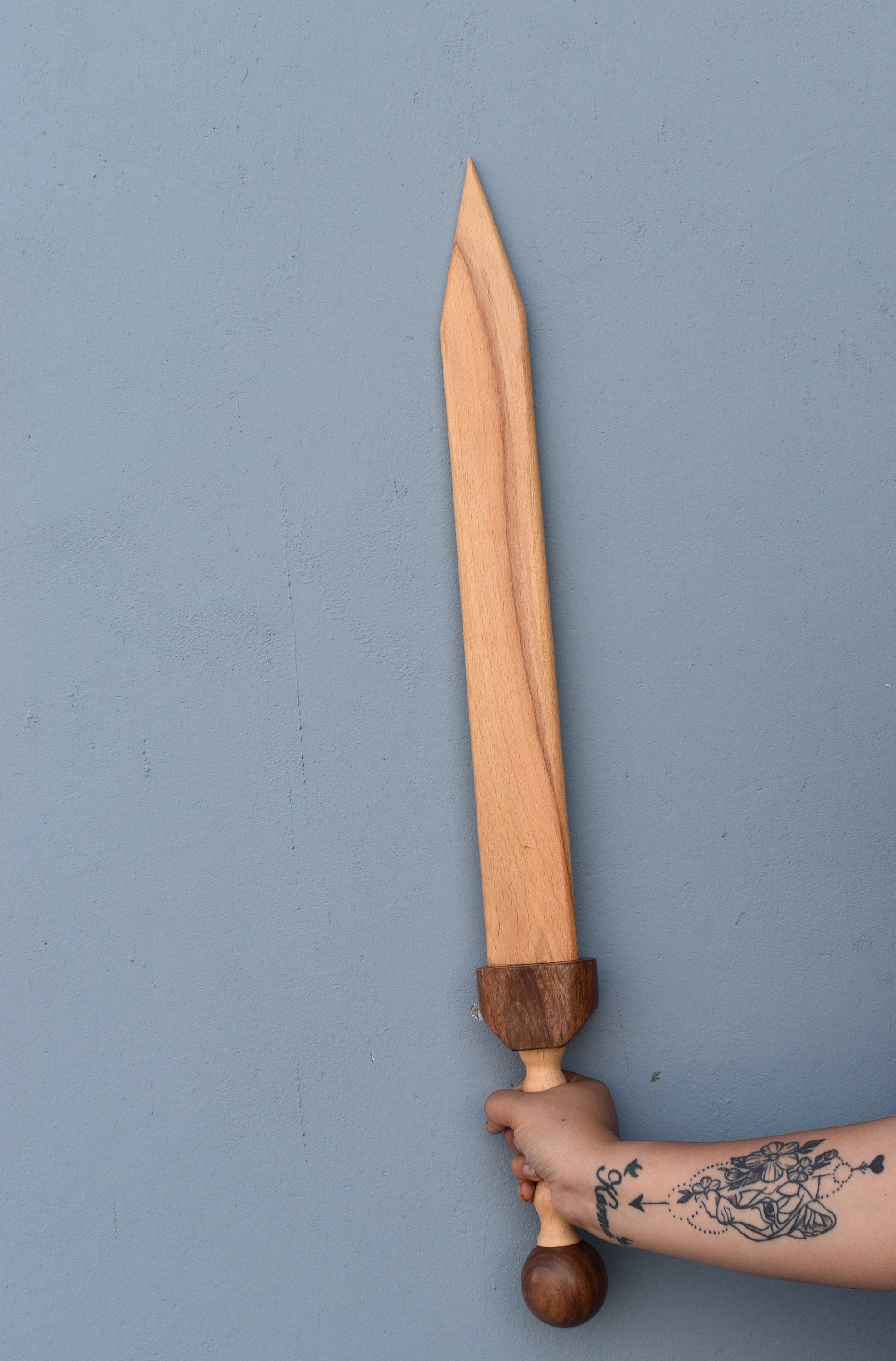 Handcrafted Wooden Roman Gladius Sword – Medieval Training & Cosplay ...