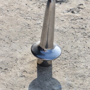 Hand Forged Medieval Handle Butt Cap – Decorative / Cosplay / Spear ...