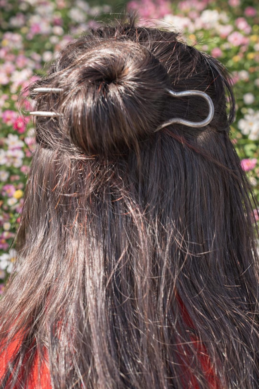 Handmade Rustic Hair Fork – Vintage Style Bun Holder – Elegant Hair ...