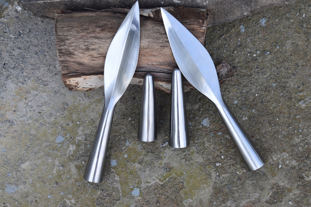 Medieval Viking Leaf Design Replica Set – Hand-forged Decorative ...