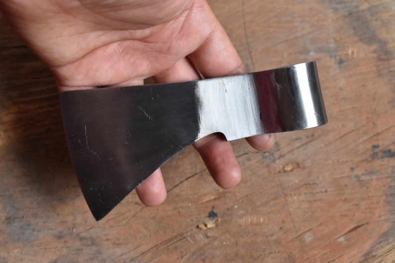 Decorative Hand-forged Mini Viking Axe Head – Medieval-style ...