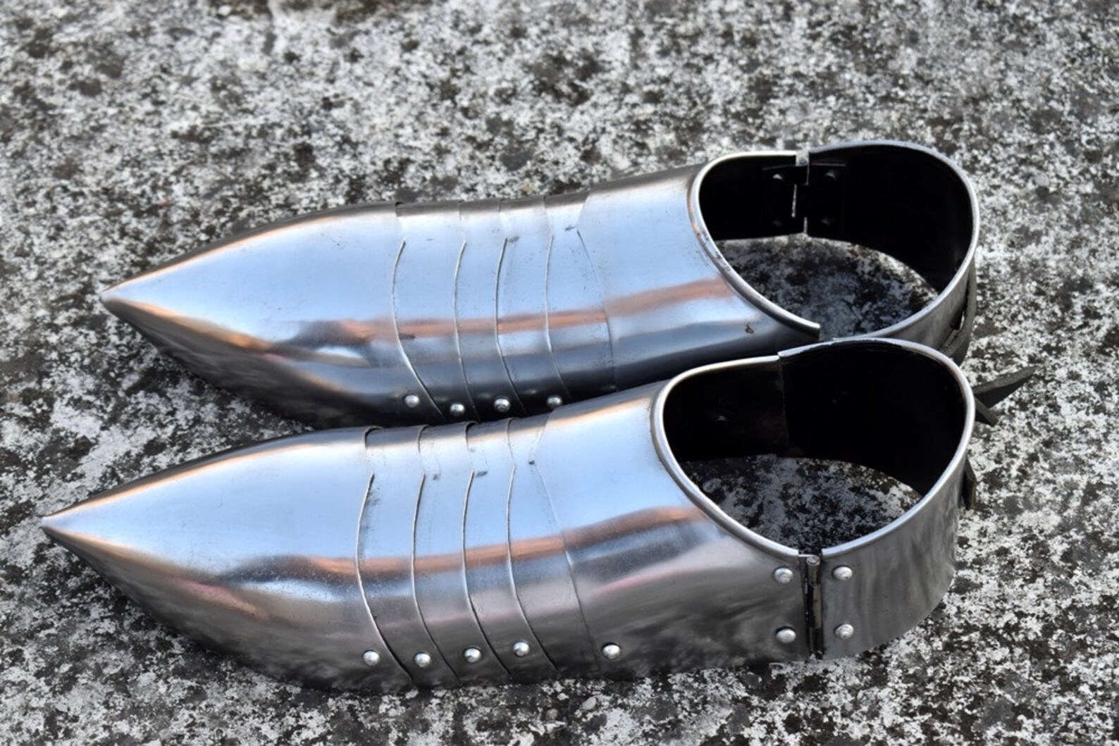 Medieval-style Viking Costume Sabatons – Decorative Armor Shoes for ...