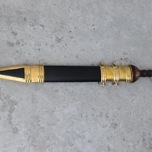 Gladius Roman Sword of the Roman Legionaries With Replica Carbon Steel ...