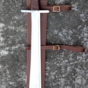 Medieval One Handed HMB Use Sword With Scabbard Medieval Falchion - Etsy