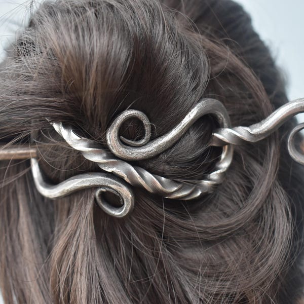 Forged Hair Stick Etsy
