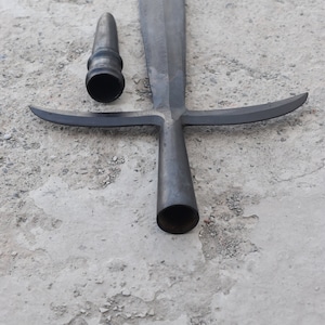 Japanese Jumonji Yari Spearhead With Butt Cap - Etsy