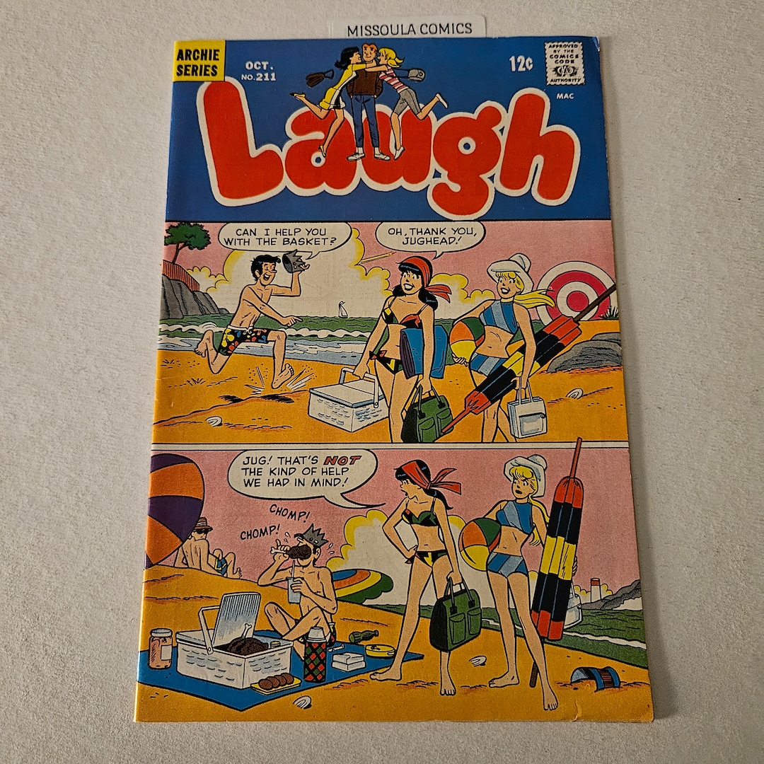 Archie Laugh Comics 211 1968 Vintage - Etsy
