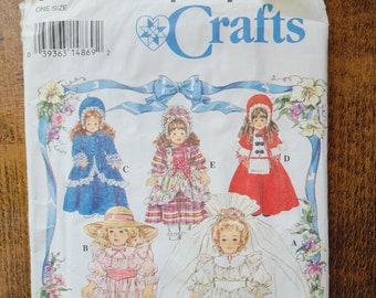 Simplicity Crafts Pattern 8766 Doll Clothes for 16 & 18 - Etsy