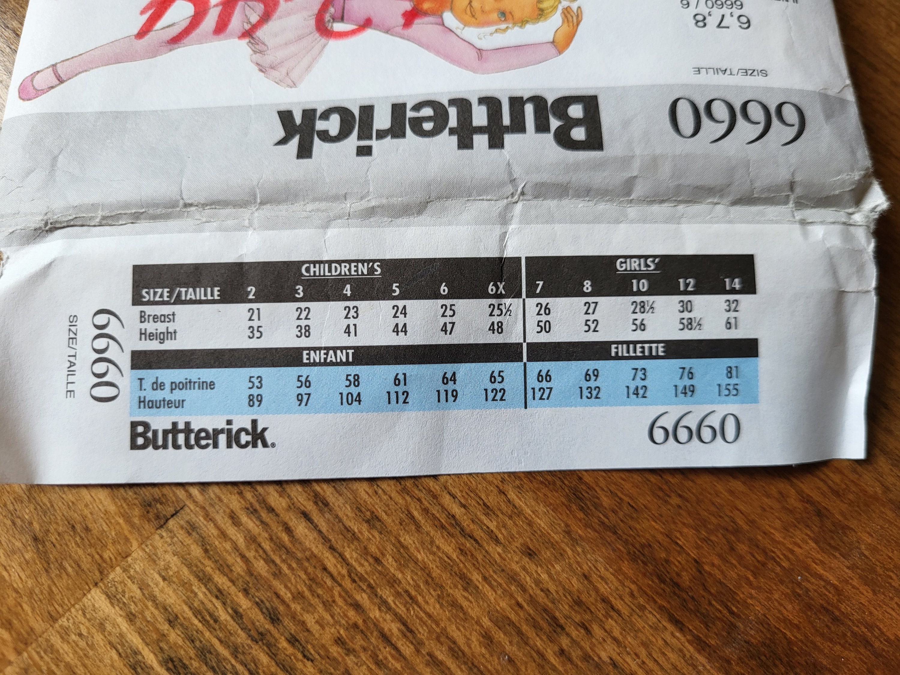 Butterick 6660 Girls Leotard Pattern Toddler Leotard Pattern - Etsy