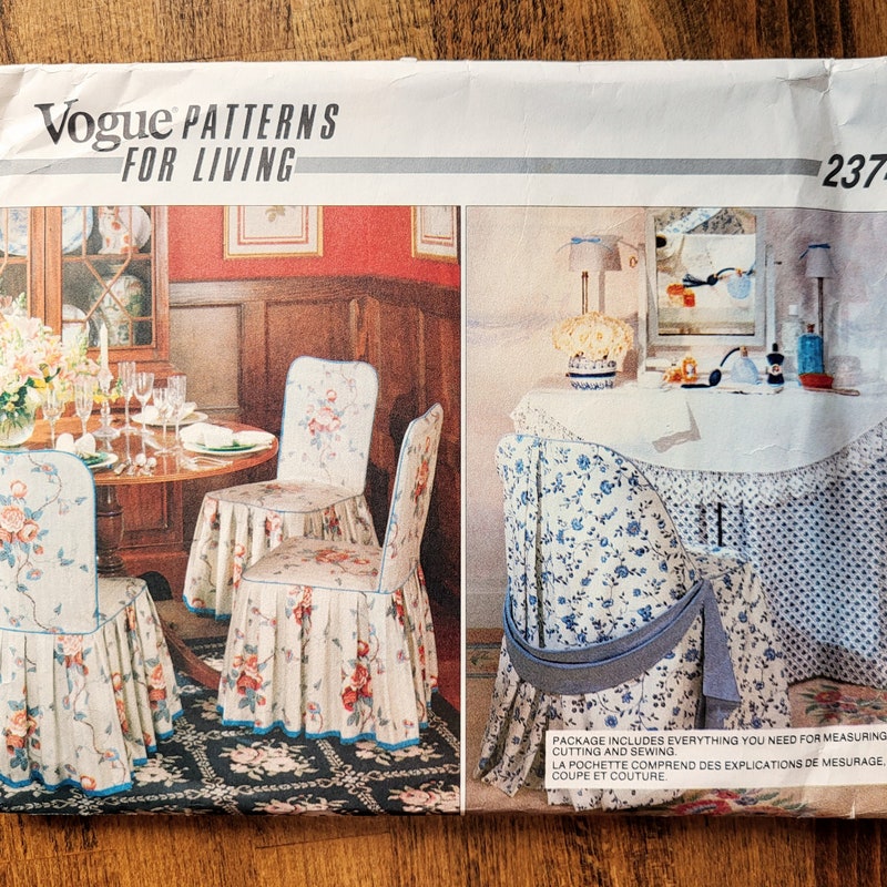 Chair Cover Patterns - Etsy