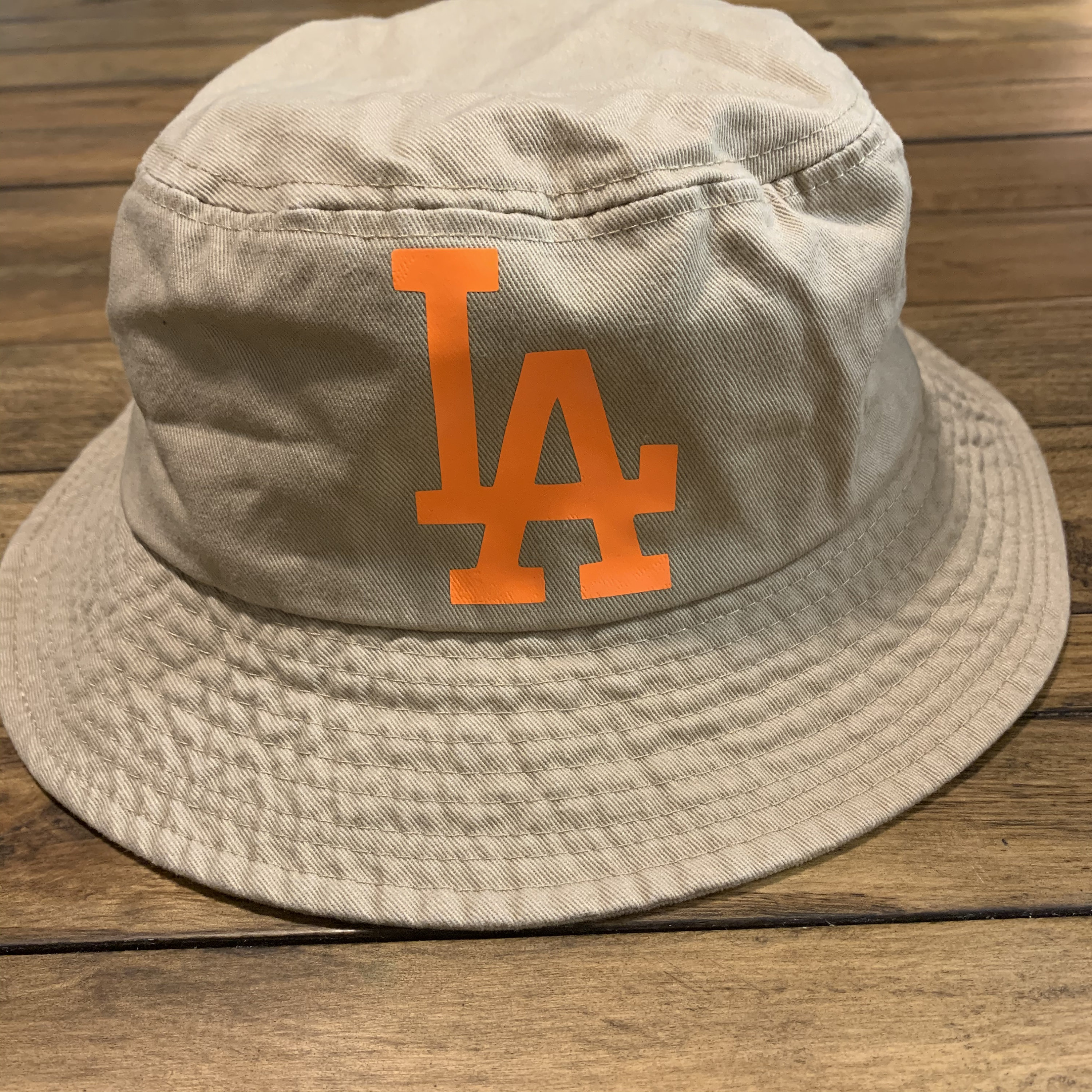 Khaki LA Bucket Hat - Etsy