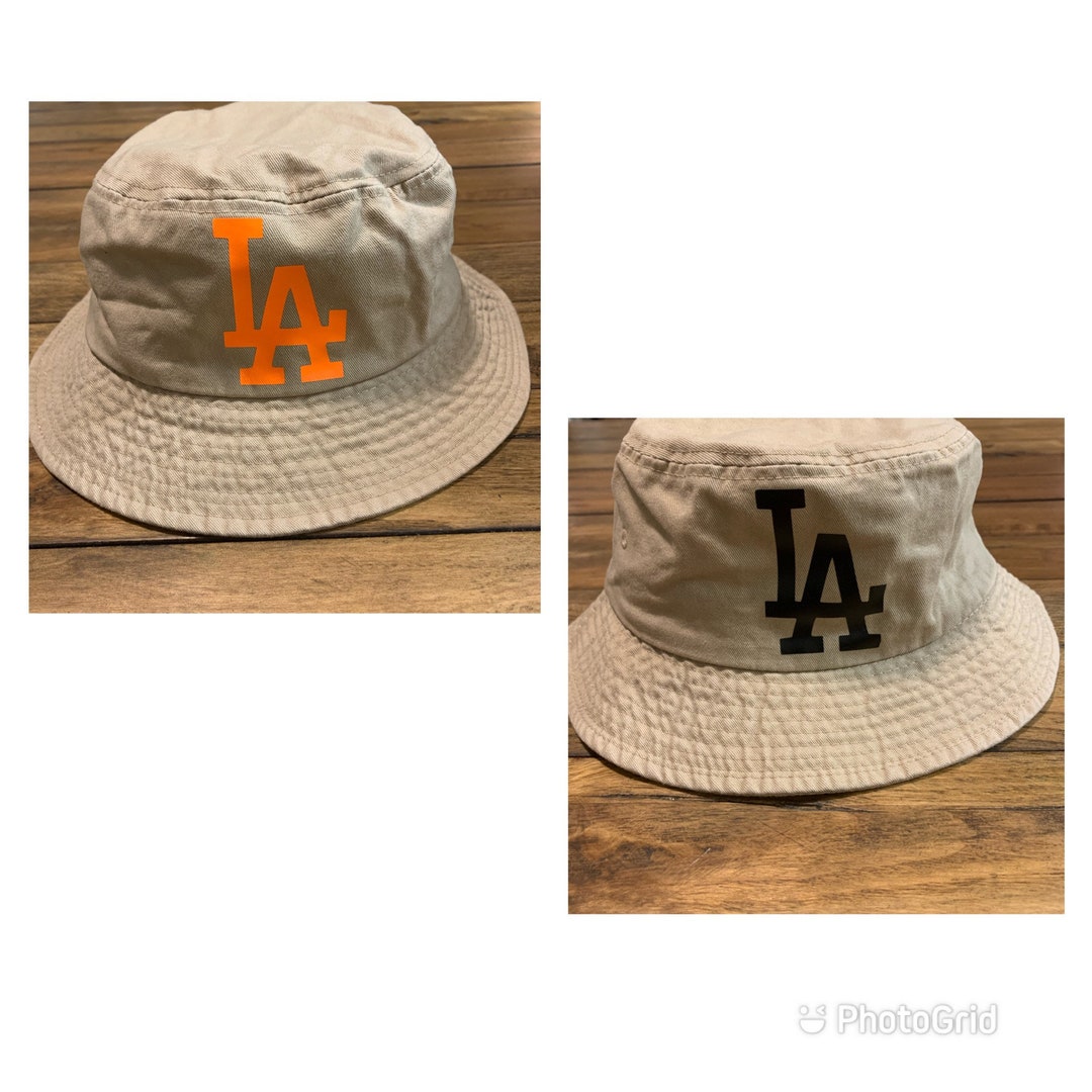 Khaki LA Bucket Hat - Etsy