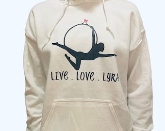 Aerialist Hoodie / Aerial Silks / Aerialist Apparel / Aerialist Gift ...