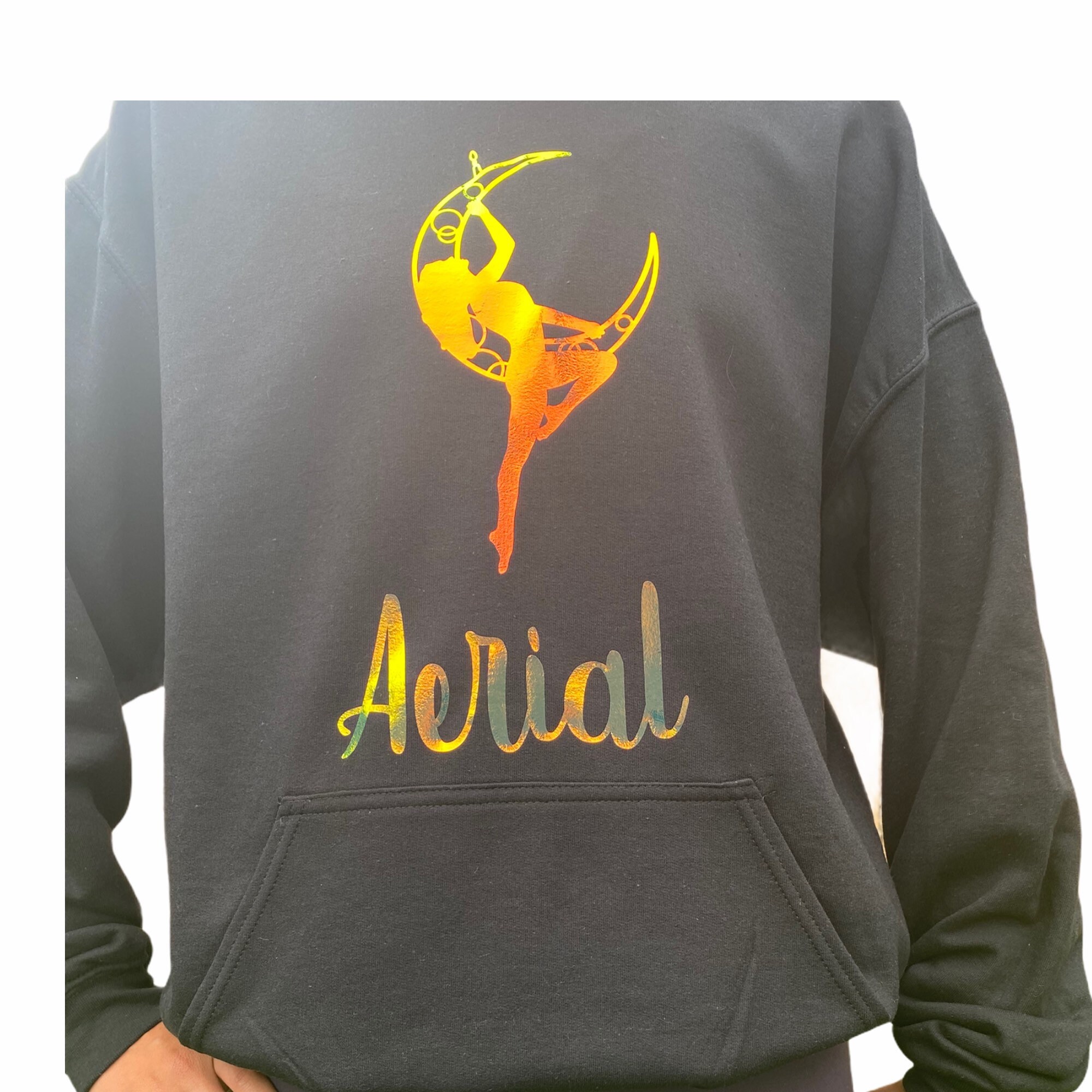 Holographic Aerialist Hoodie / Aerial Silks / Aerialist Apparel ...