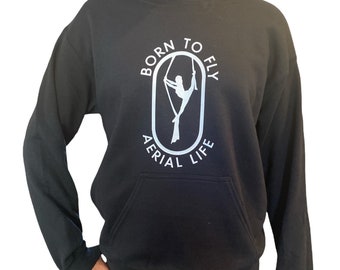 Aerialist Hoodie / Aerial Silks / Aerialist Apparel / Aerialist Gift ...