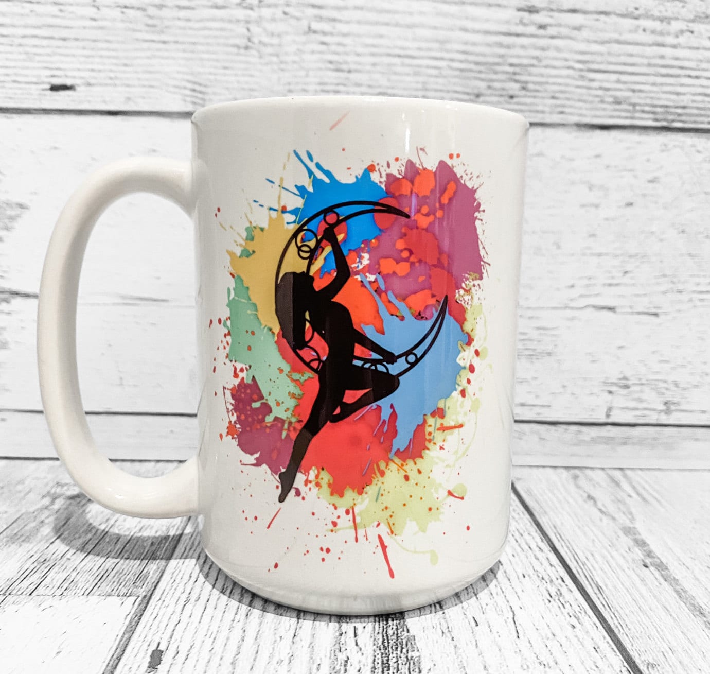 Aerialist Gift / Gifts for Aerialist/ Aerial Moon Lyra / Aerialist Mug ...