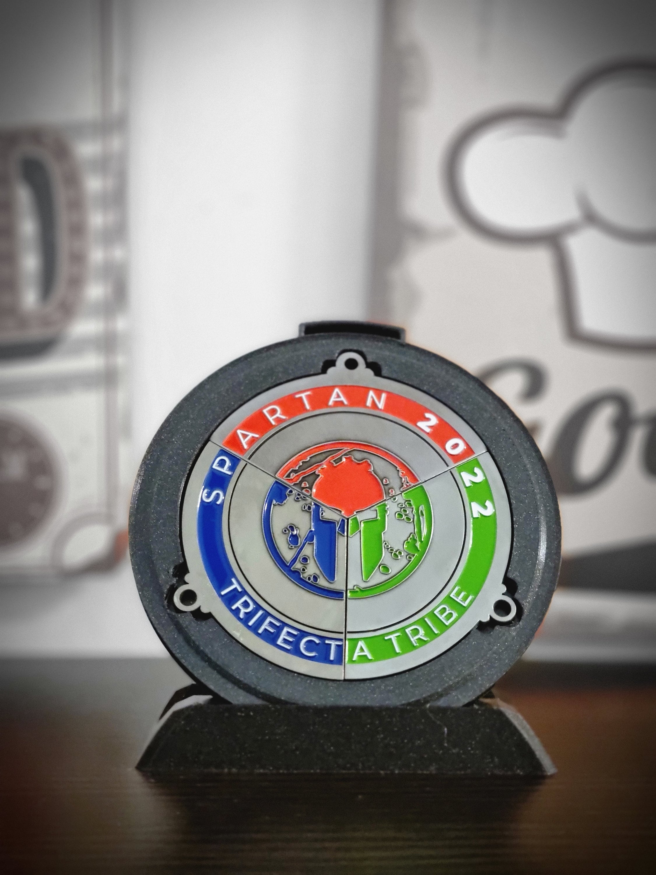Stand Support Dock Holder Medal Medal Trifecta Spartan Race - Etsy