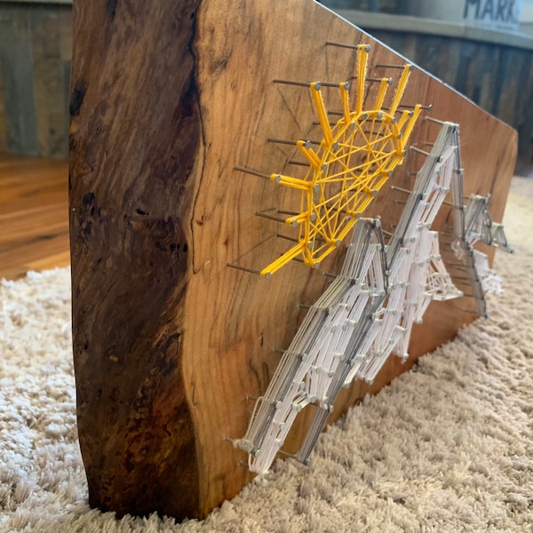 Mountains String Art - Etsy