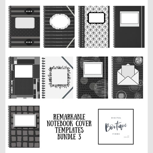 Remarkable 1 & 2 Template Bundle II for Your Remarkable 1 or | Etsy