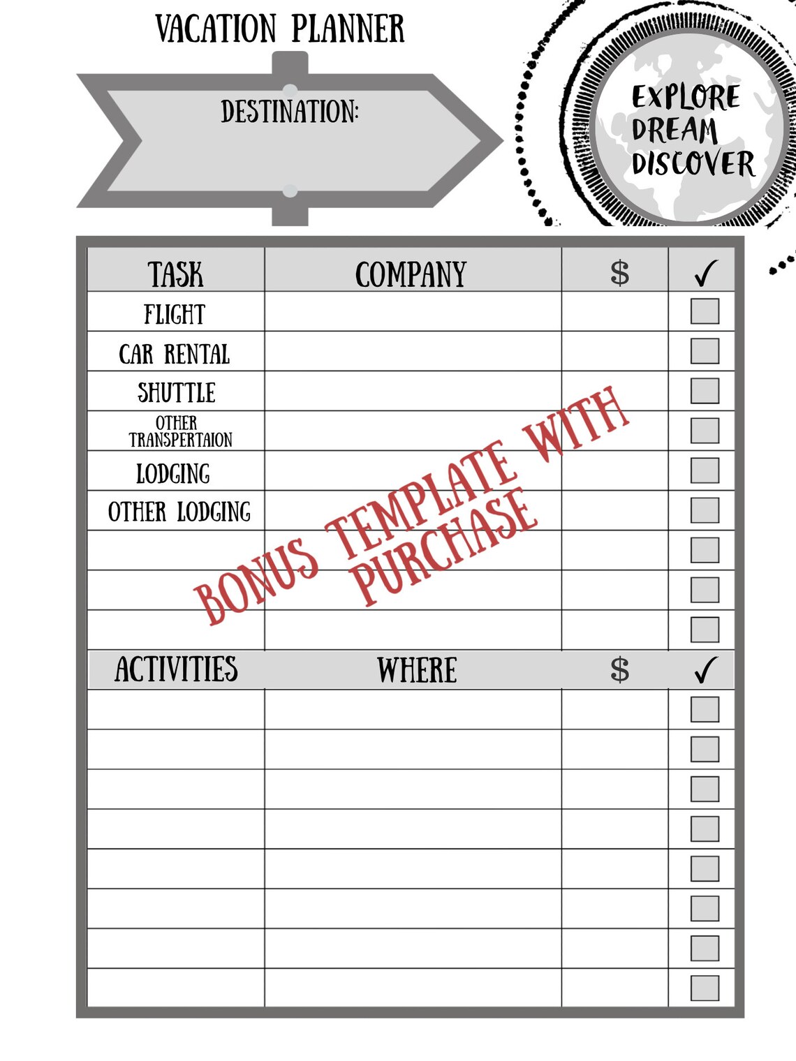 Remarkable 1 & 2 stay on Track Template Bundle - Etsy