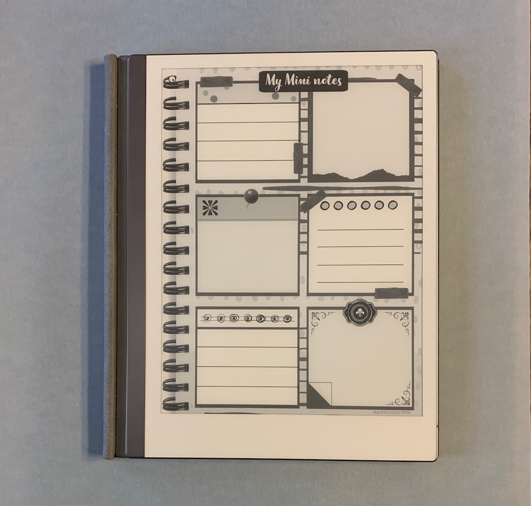 Remarkable 1 & 2 | Mini Sticky Notes (1872x1404 Resolution) - Etsy