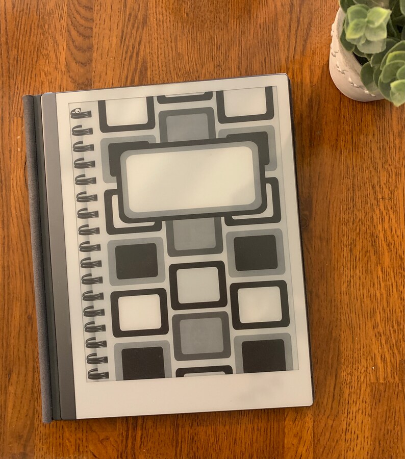 Remarkable 1 & 2 | Notebook Cover Templates - RETRO Bundle for Your ...