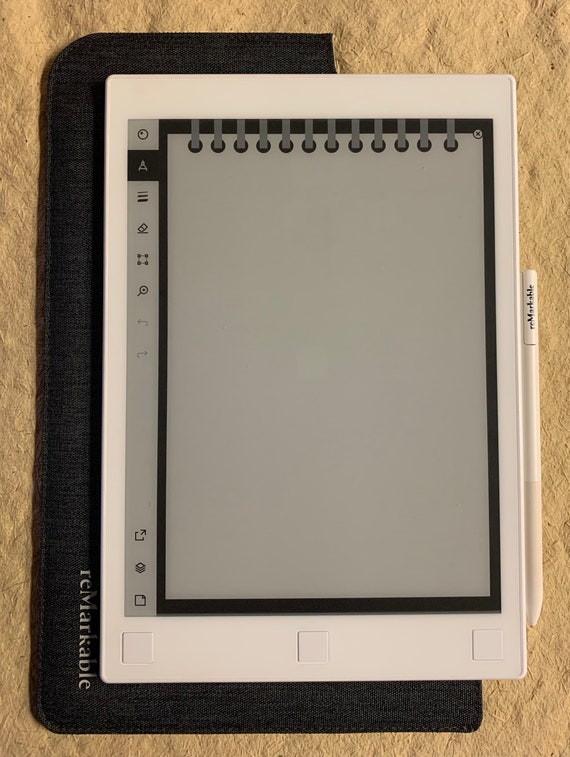 Remarkable Notebook Sketch Pad Template - Etsy