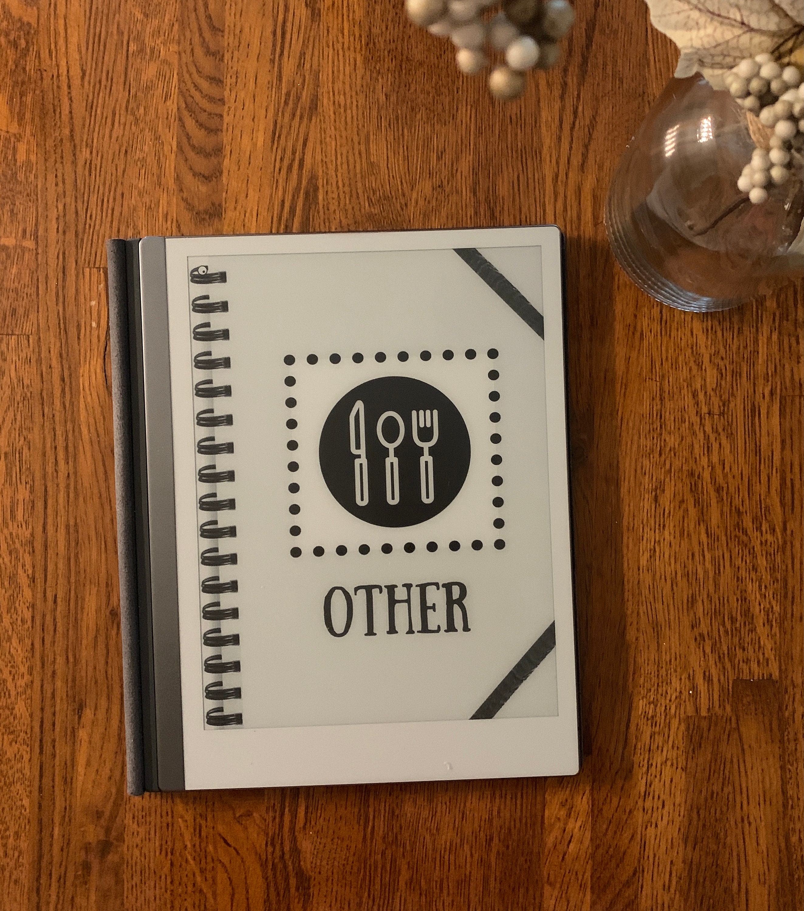 Remarkable 1 & 2 | Notebook Cover Templates - Recipe Bundle 2 for Your ...