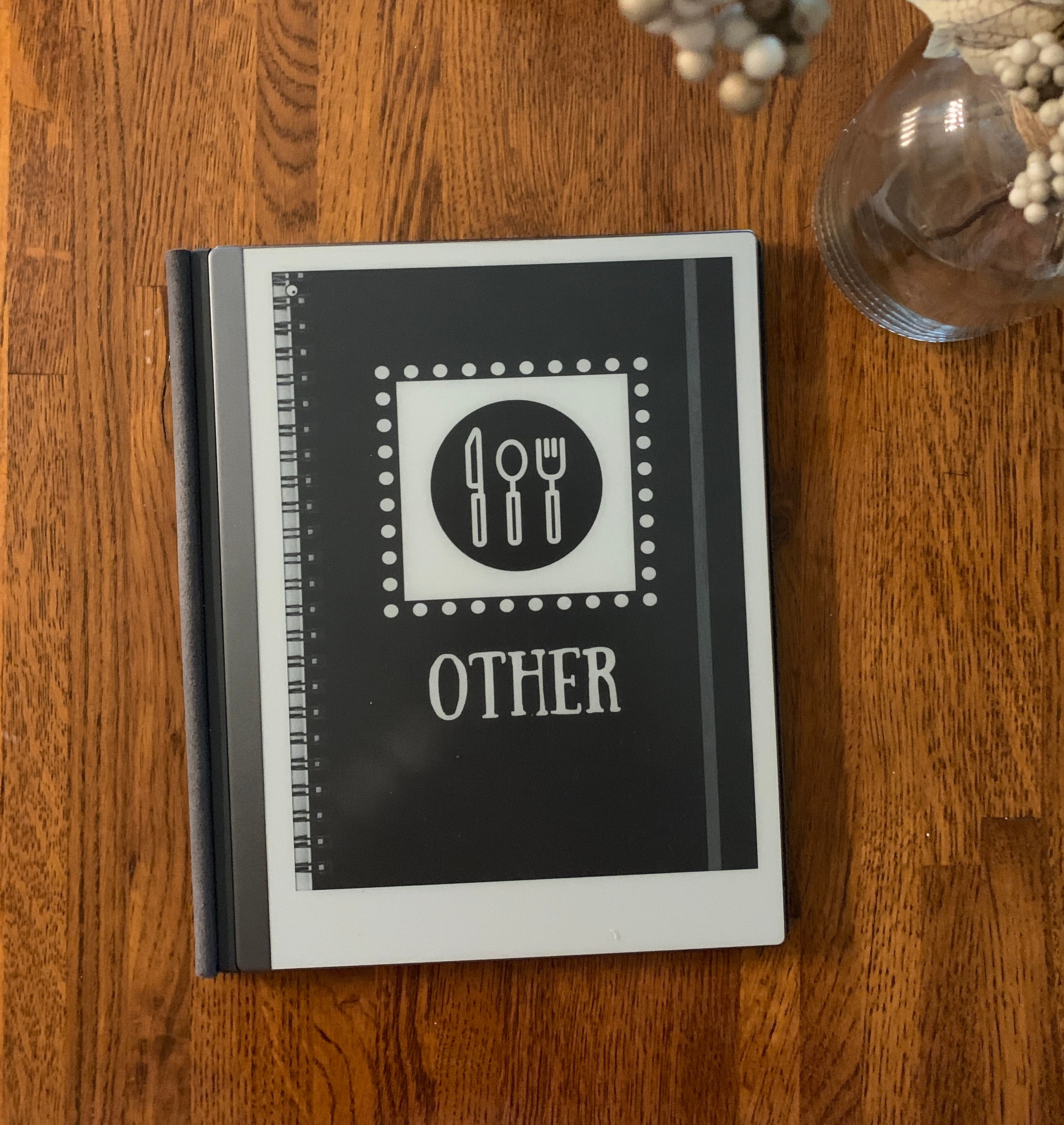 Remarkable 1 & 2 | Notebook Cover Templates - Recipe Bundle 1 for Your ...