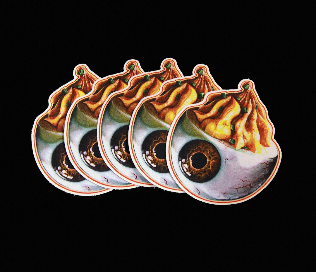 Deviled Eye Sticker - Etsy