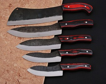 Custom Butcher Knife Set - Etsy