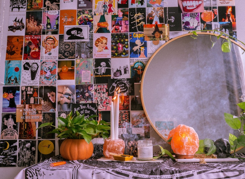Witch Aesthetic Wall Collage Kit Witch Room Decor Witchy - Etsy
