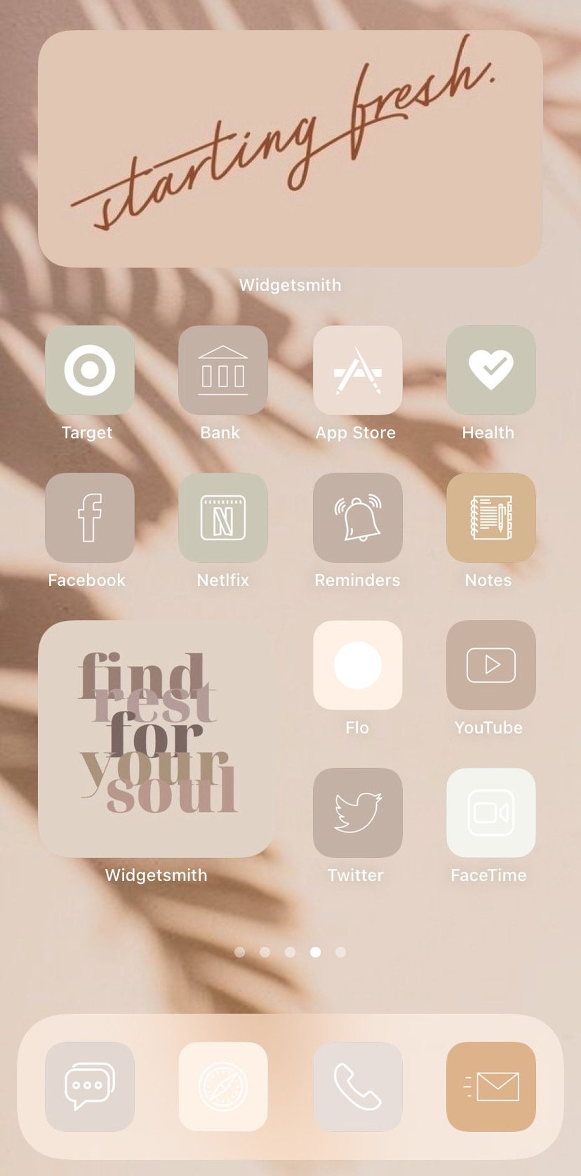 Neutral Iphone Ios 14 App Icons Minimalist App Covers Ios 14 - Etsy