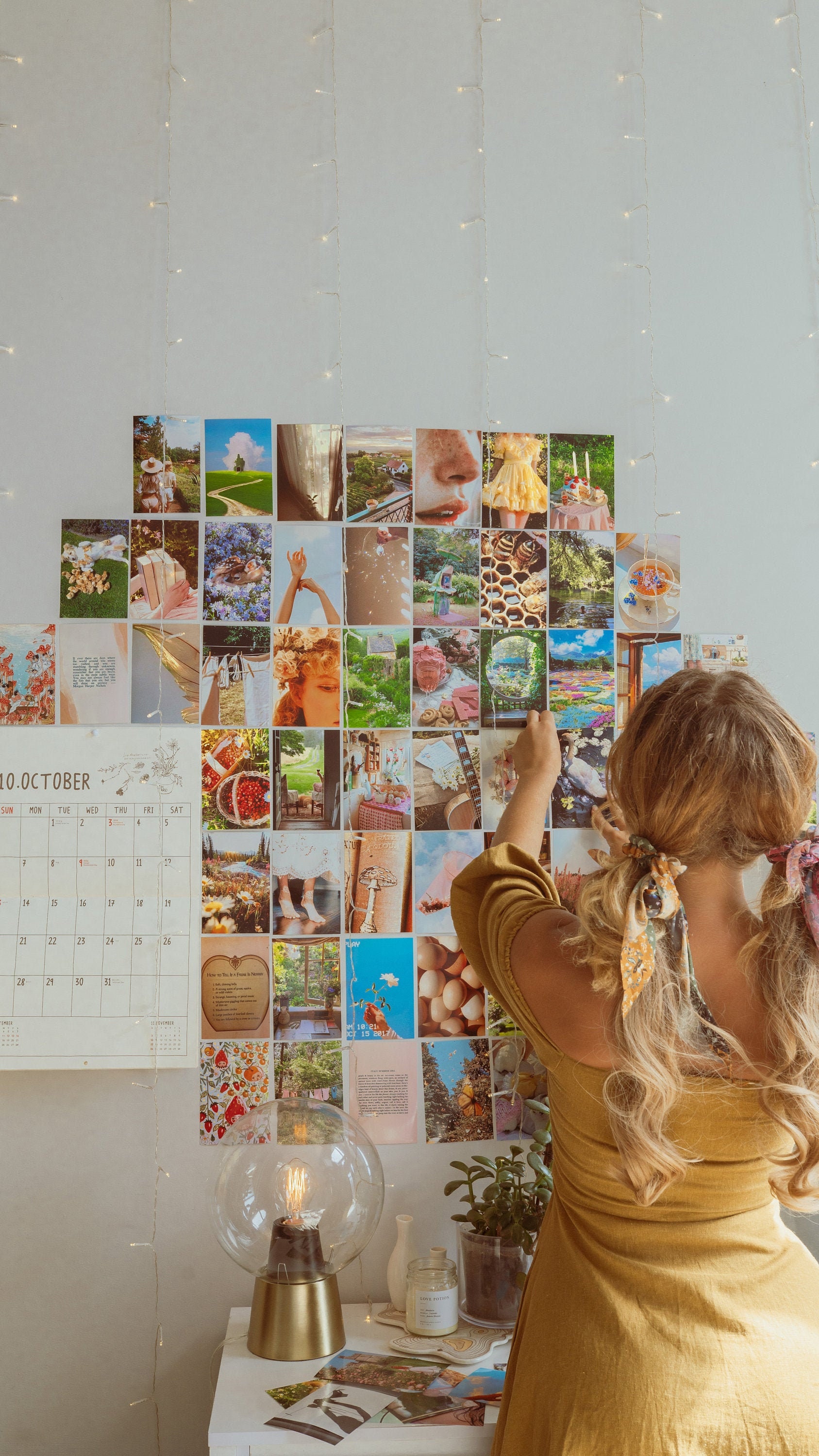 Cottagecore Aesthetic Wall Collage kit Cottage core Wall | Etsy