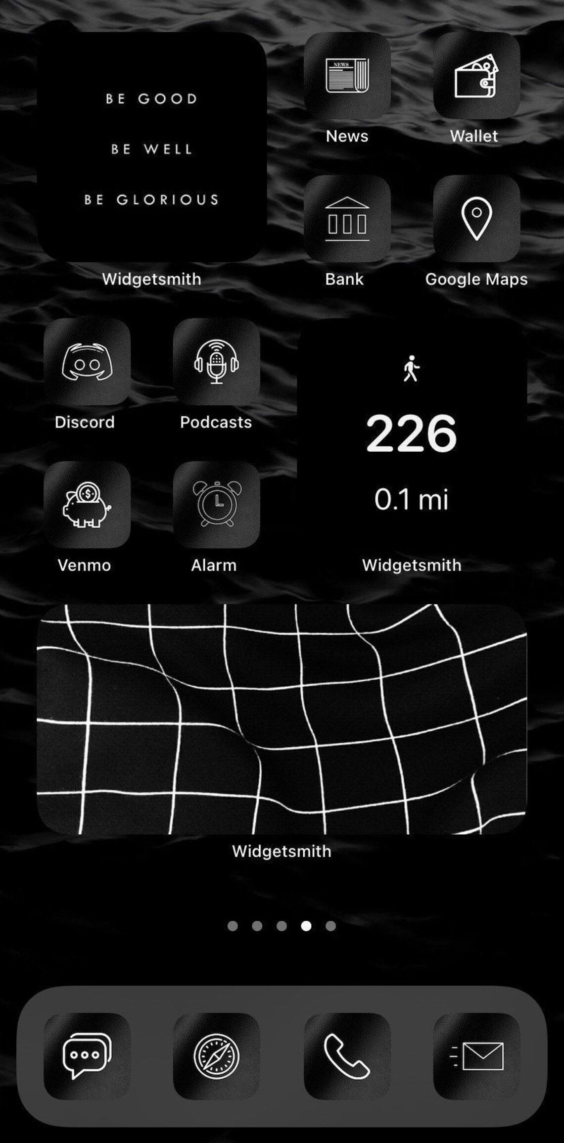 Black Iphone Ios 14 App Icons Pack Ios14 Homescreen Icon | Etsy