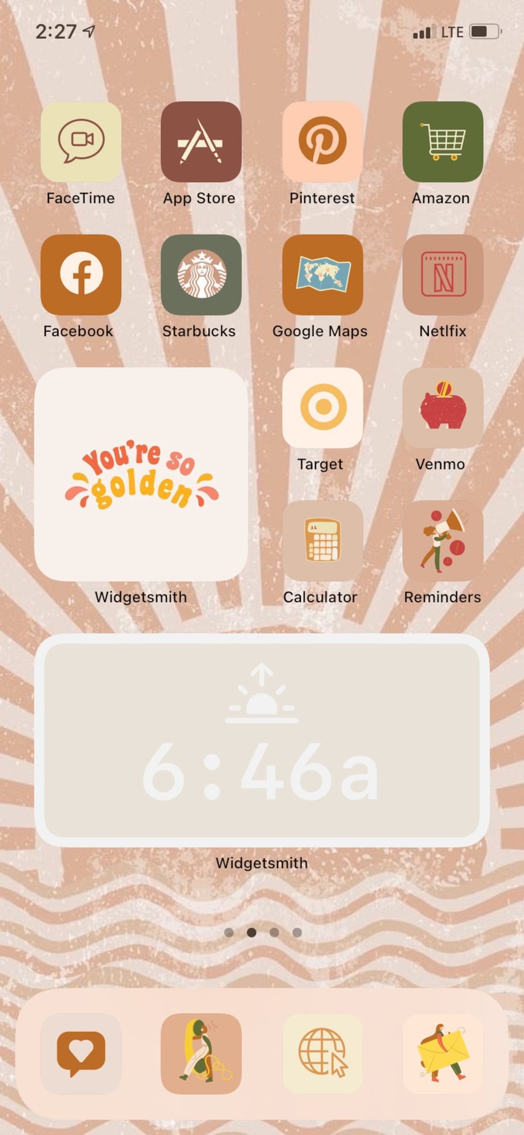 Boho Aesthetic iPhone App Icons, Boho Ios 14 App Icon Pack, Neutral ...