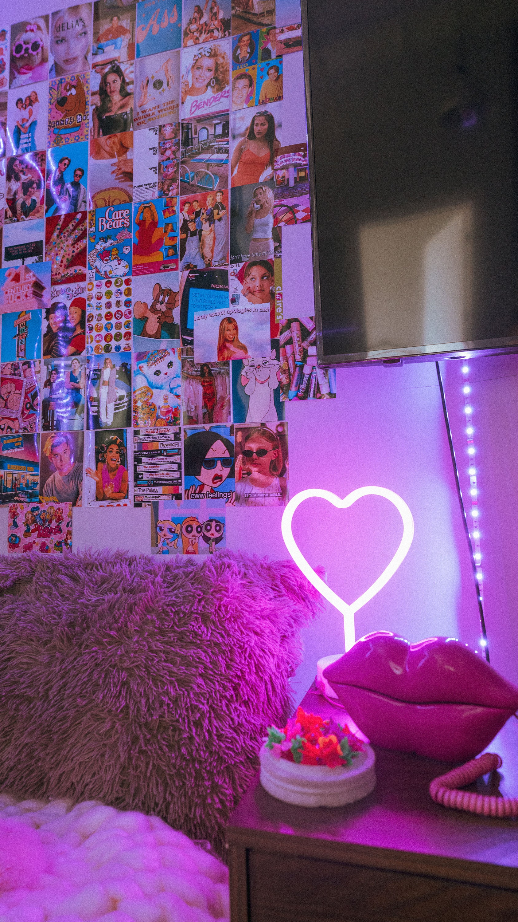 90s Aesthetic Wall Collage Kit Retro Wall Art Vintage Room | Etsy UK