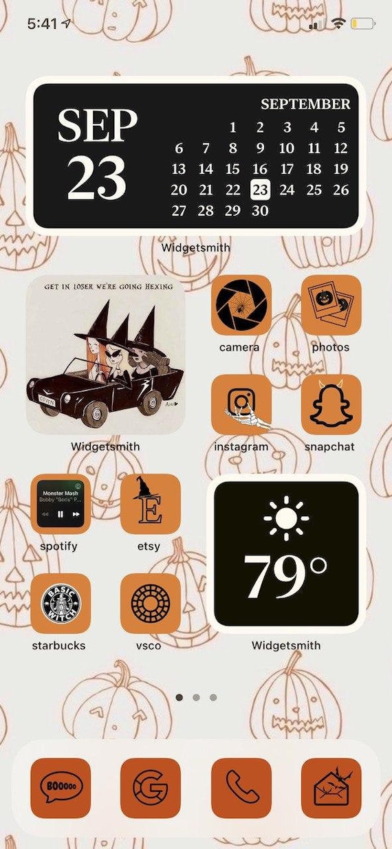 Witch Kit Iphone App Icons Witchcraft Starter Kit Ios 14 - Etsy