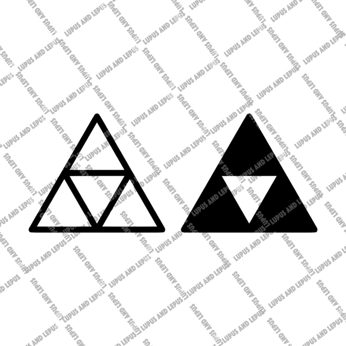 Digital File triforce svg triforce tri force triforce | Etsy