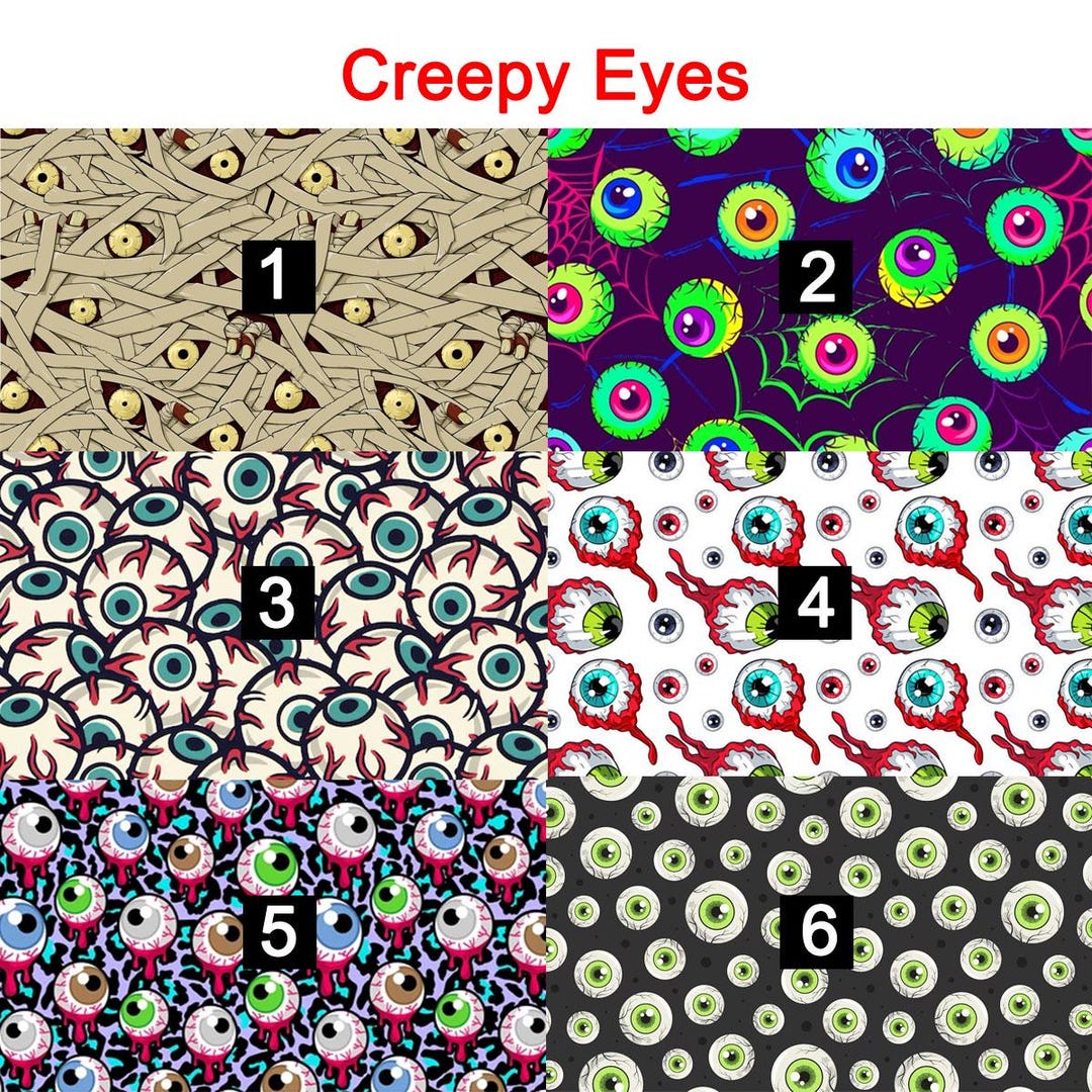 Magnetic Glasses Topper- Creepy Eyes, Eyes, Eye, Eye of the Beholder ...