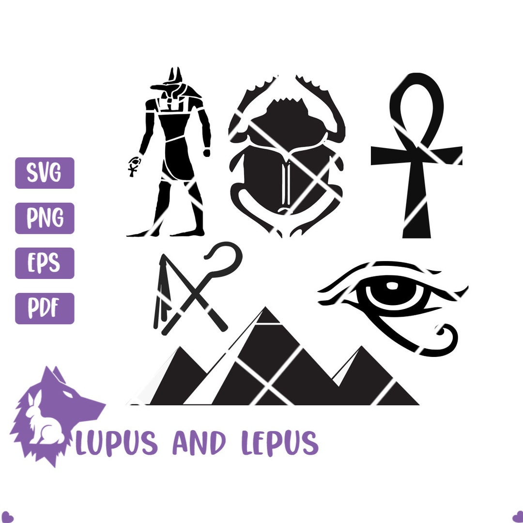 DIGITAL FILE - Egypt Svg, Egyptian Svg, Life Svg, Ankh Svg, Scarab ...