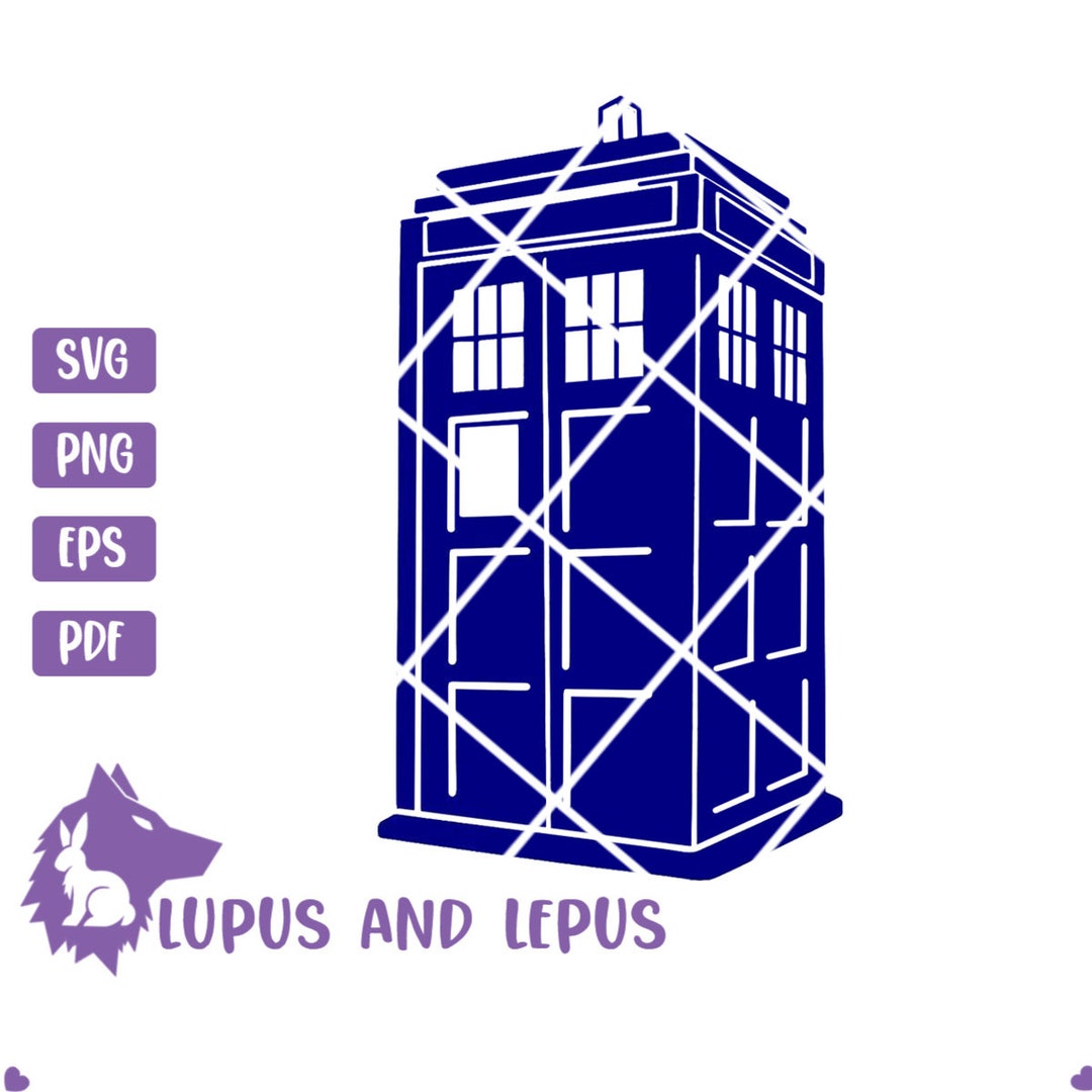Digital File - police Box Svg, Police Box Vector, Police Box Clipart ...