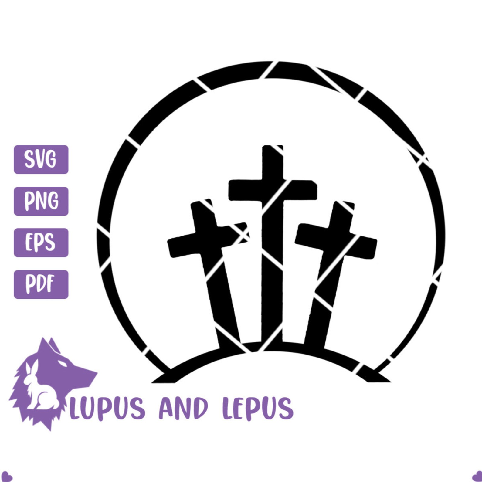 DIGITAL FILE 3 Crosses Svg Crosses Svg He is Risen Svg - Etsy