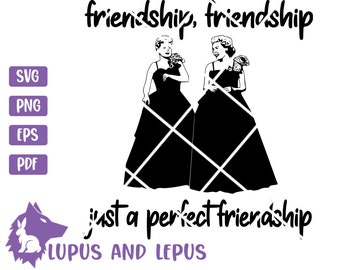 Lucy and Ethel Svg | Etsy