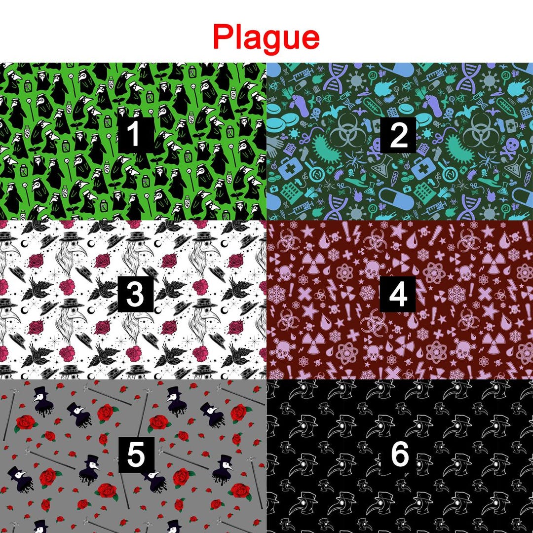 Magnetic Glasses Topper- Plague, Plague Dr, Plague Doctor, Germs, Pair ...